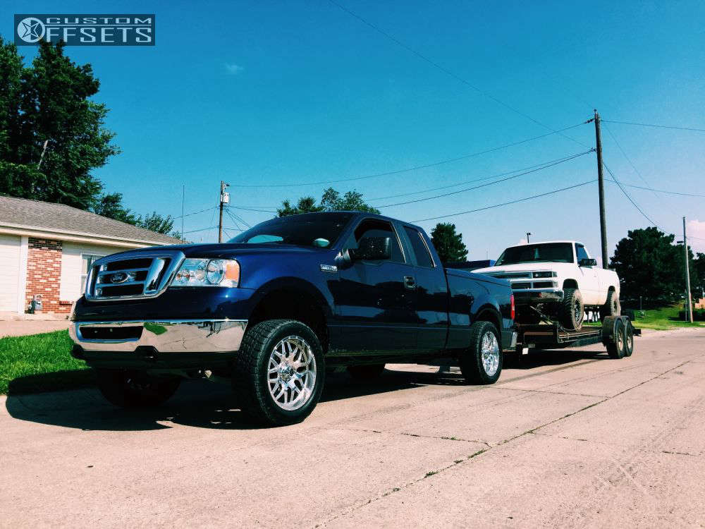 2008 Ford F-150 with 20x9 18 American Racing AR910 and 285/50R20 Nitto ...