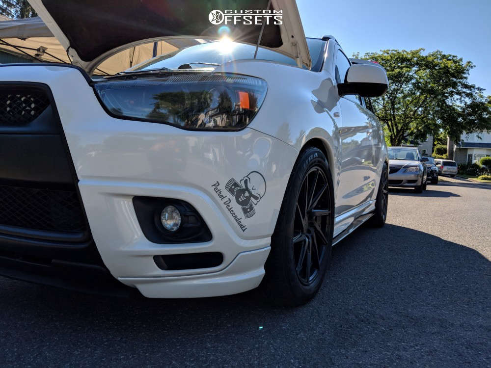 2011 Mitsubishi RVR with 18x8.5 35 F1R F29 and 235/50R18 Falken Azenis ...