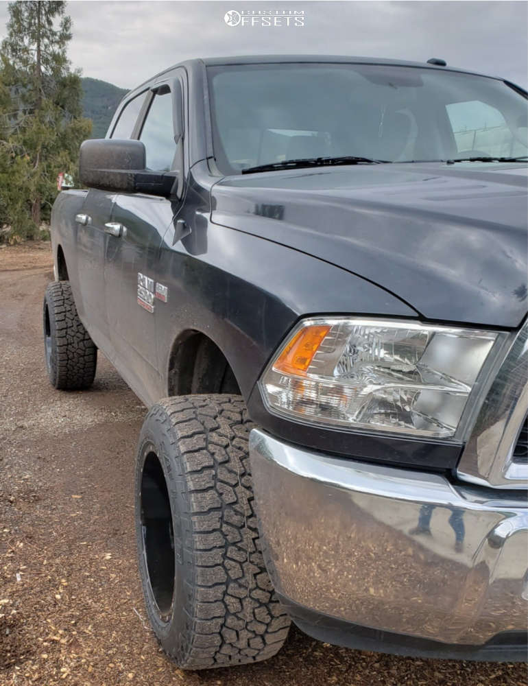 2015 Ram 2500 with 20x12 -44 Havok H109 and 305/55R20 Falken WildPeak ...