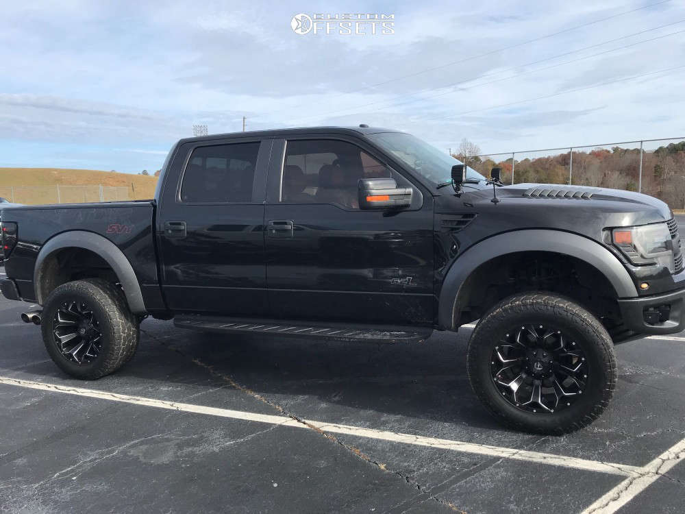 2014 Ford Raptor with 20x10 -18 Fuel Assault and 35/12.5R20 Toyo Tires ...
