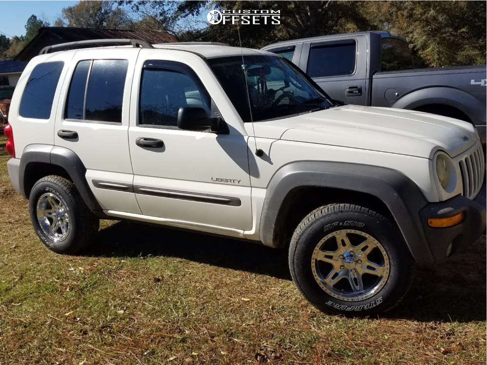 2004 Jeep Liberty with 16x8 10 Ultra Badlands and 235/70R16 Starfire ...