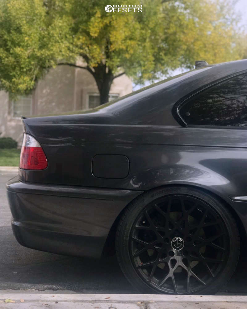 2005 BMW 330Ci with 18x8.5 35 TSW Vale and 235/40R18 Hankook Ventus V12 ...