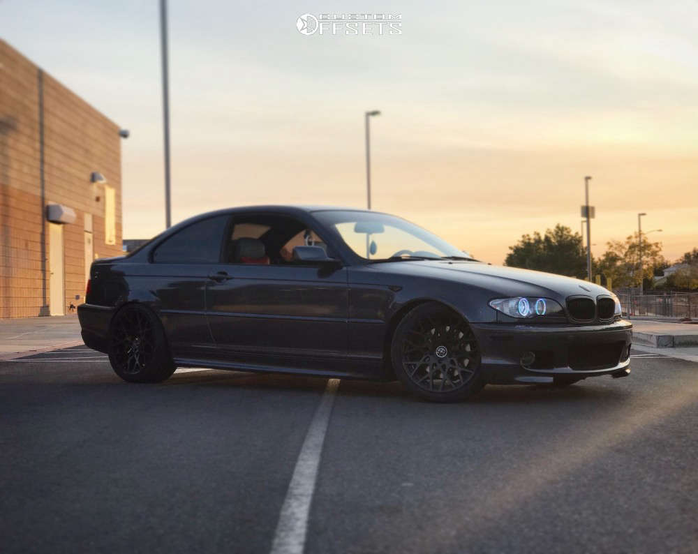 2005 BMW 330Ci with 18x8.5 35 TSW Vale and 235/40R18 Hankook Ventus V12 ...