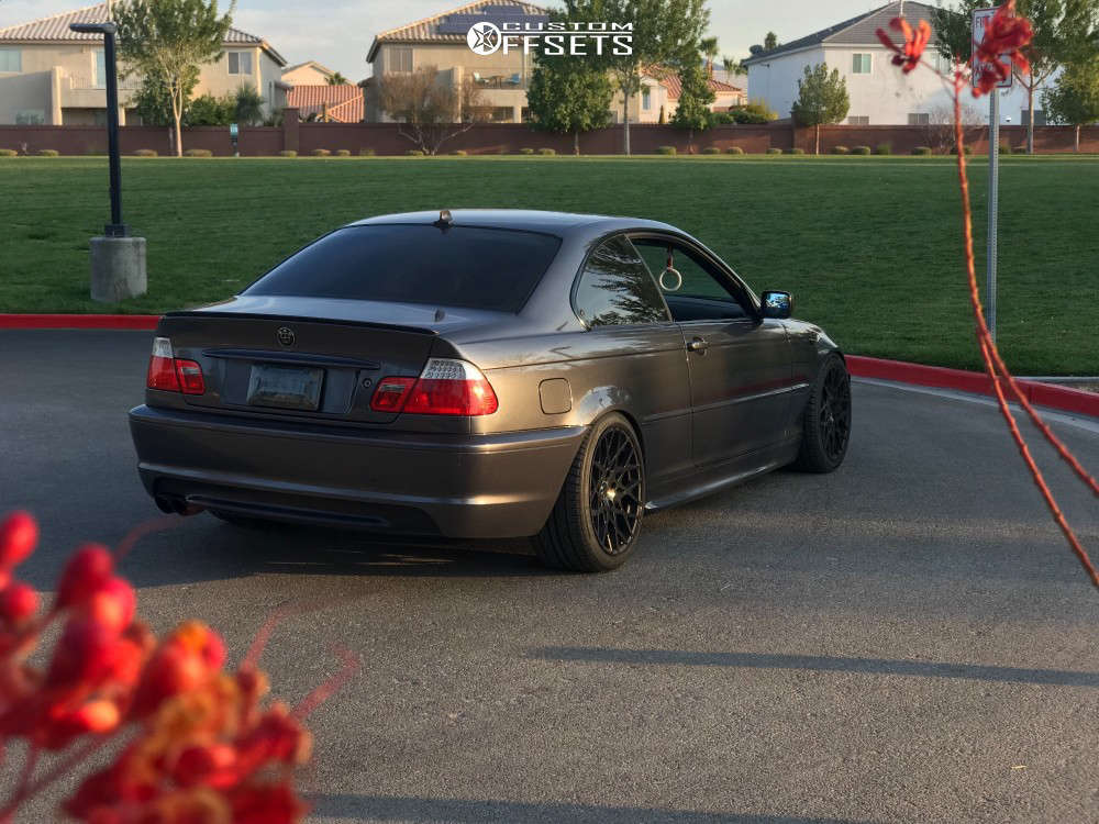 2005 BMW 330Ci with 18x8.5 35 TSW Vale and 235/40R18 Hankook Ventus V12 ...