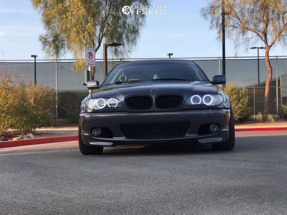 2005 BMW 330Ci with 18x8.5 35 TSW Vale and 235/40R18 Hankook Ventus V12 ...