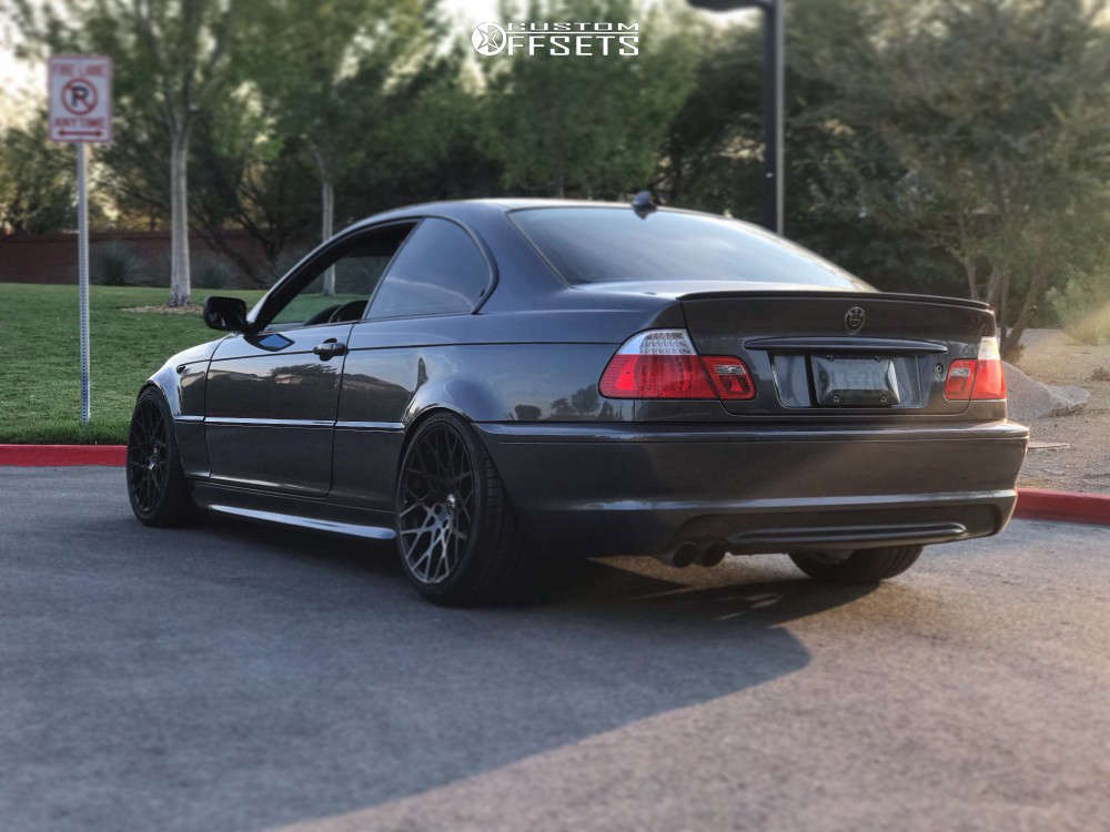 2005 BMW 330Ci with 18x8.5 35 TSW Vale and 235/40R18 Hankook Ventus V12 ...