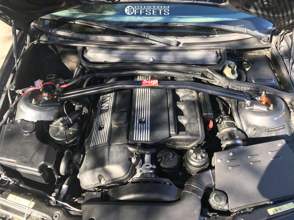 2005 BMW 330Ci with 18x8.5 35 TSW Vale and 235/40R18 Hankook Ventus V12 Evo 2 and Coilovers ...