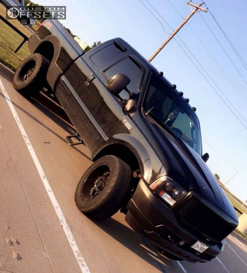 2004 Ford F-350 Super Duty with 20x10 -25 Xtreme Nx-1 and 305/55R20 ...