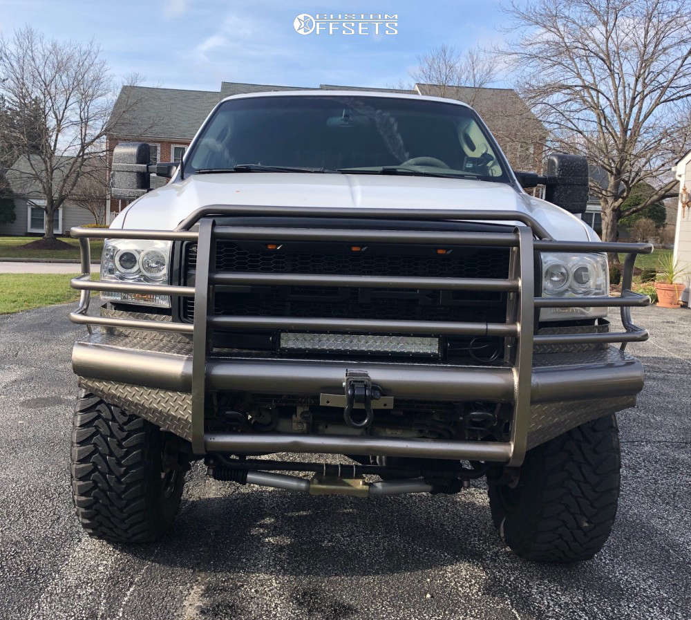 2003 Ford Excursion with 20x12 -44 Fuel Krank and 37/13.5R20 Toyo Tires ...