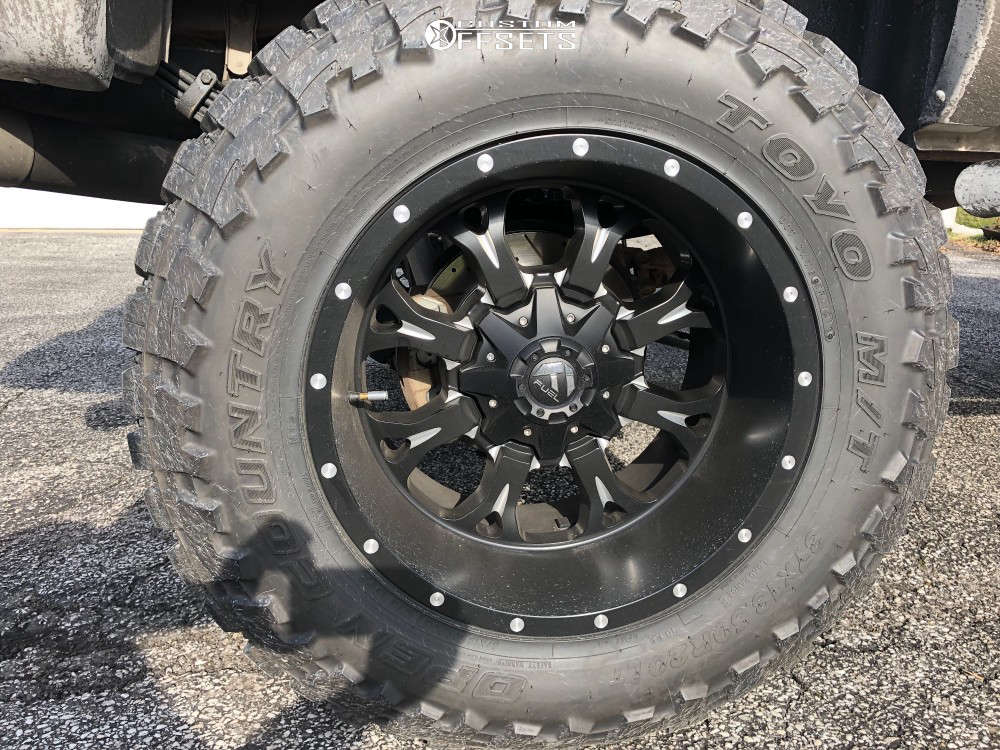 2003 Ford Excursion with 20x12 -44 Fuel Krank and 37/13.5R20 Toyo Tires ...