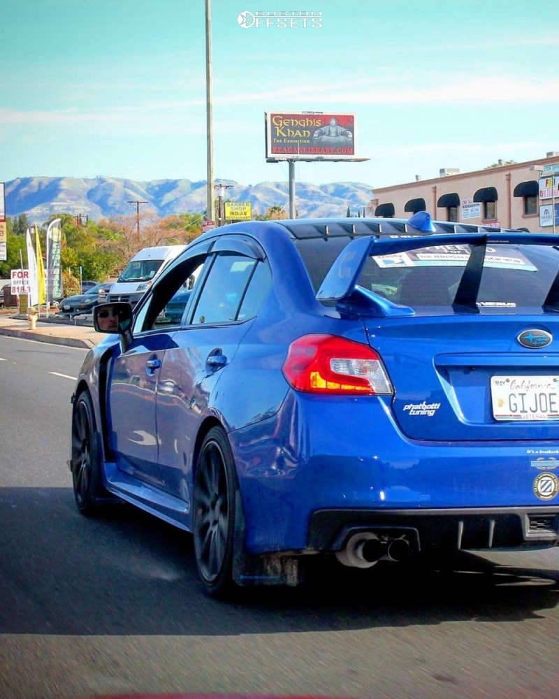 2015 Subaru WRX with 19x8.5 15 Varro Vd10 and 255/35R19 Falken Ziex Ze950 and Stock | Custom Offsets