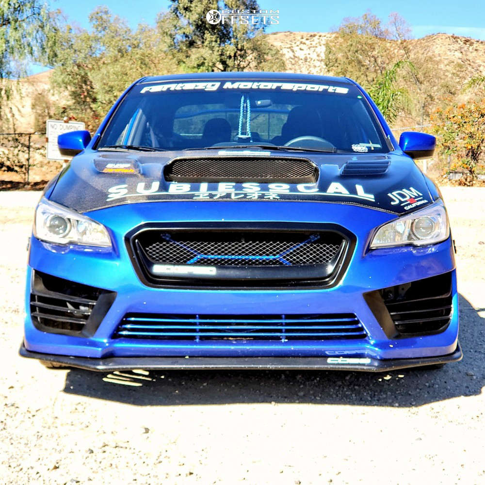 2015 Subaru WRX Flush Stock | Custom Offsets