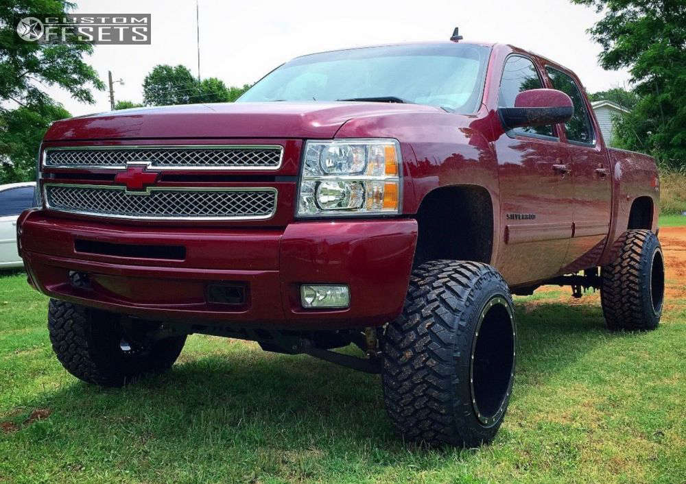 2013 Chevrolet Silverado 1500 with 20x14 -76 Fuel Renegade and 305 ...