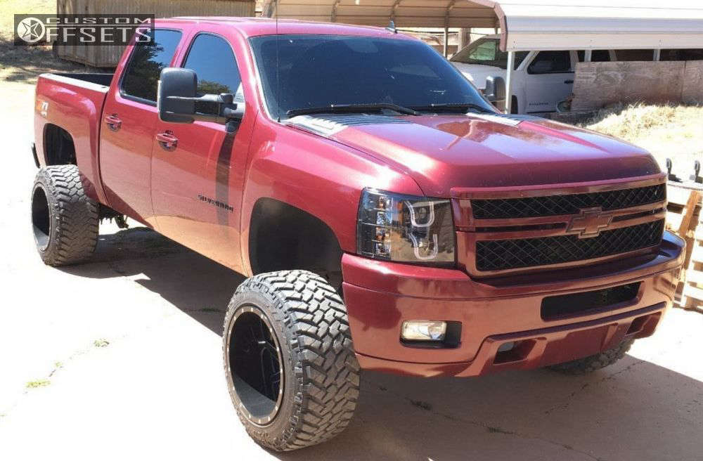 2013 Chevrolet Silverado 1500 with 20x14 -76 Fuel Renegade and 305 ...