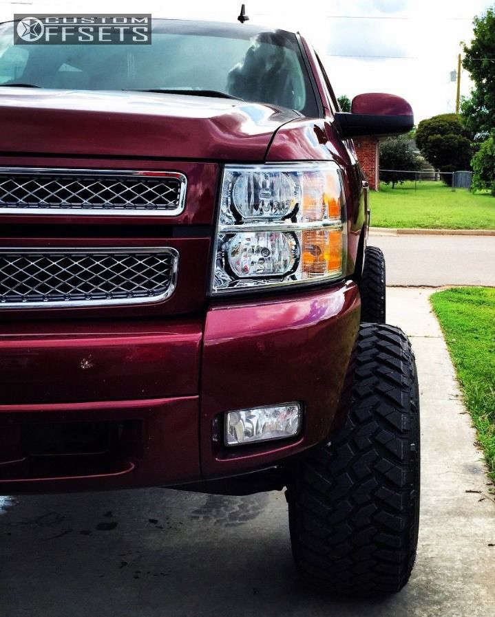 2013 Chevrolet Silverado 1500 with 20x14 -76 Fuel Renegade and 305 ...