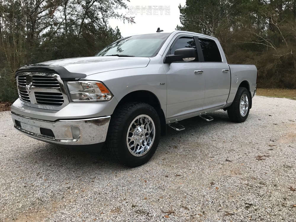 2018 Ram 1500 with 20x9 0 RBP 73R and 275/65R20 Crosswind A/t and ...
