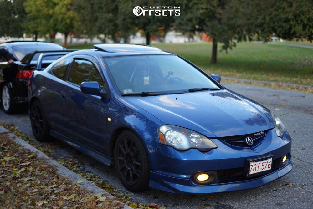 2003 Acura RSX with 17x8 45 SSR Gtx01 and 225/45R17 Falken Azenis Rt ...