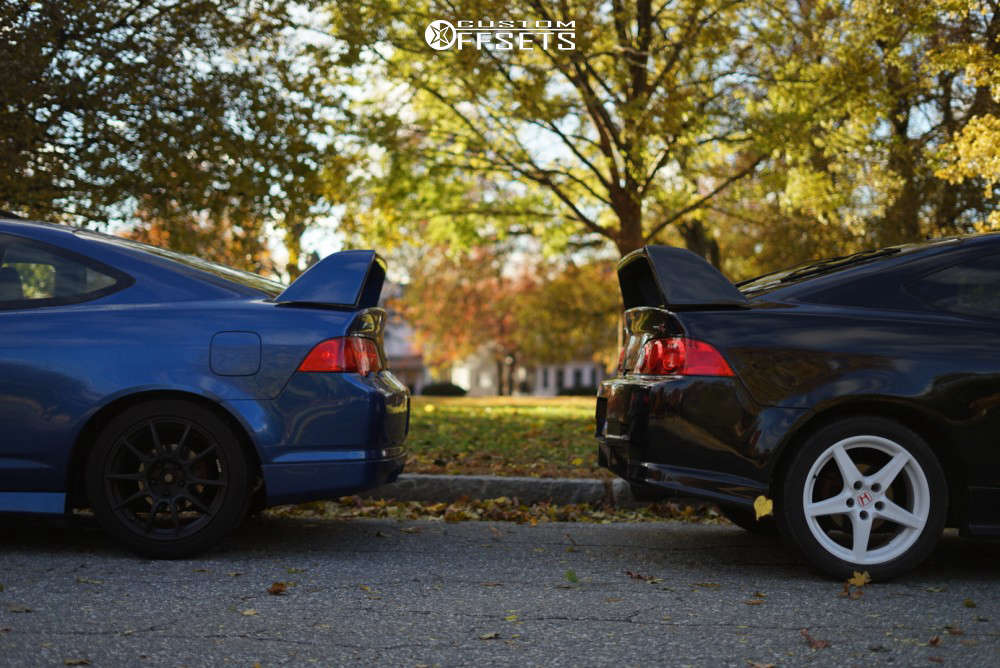 2003 Acura RSX with 17x8 45 SSR Gtx01 and 225/45R17 Falken Azenis Rt ...