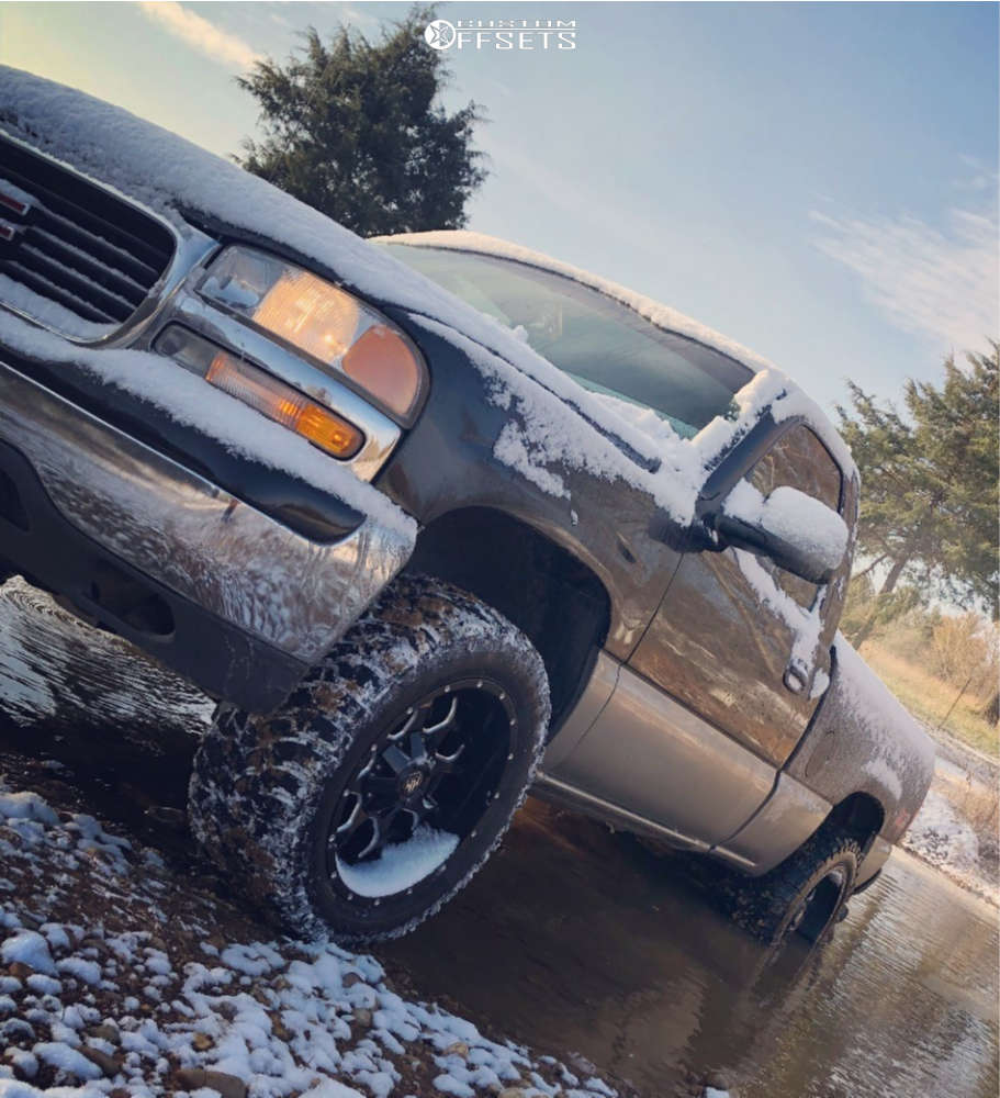2000 GMC Sierra 1500 with 20x10 -25 Mayhem Warrior and 33/12.5R20 ...
