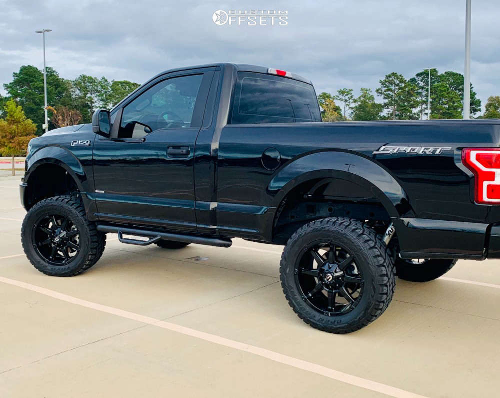 2018 Ford F-150 with 20x10 -18 Fuel Coupler and 33/12.5R20 Toyo Tires ...