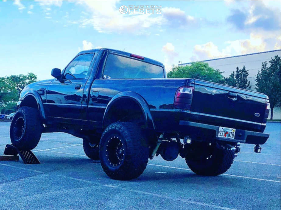 2005 Ford Ranger with 15x10 -44 Fuel Revolver and 33/12.5R15 Goodyear ...