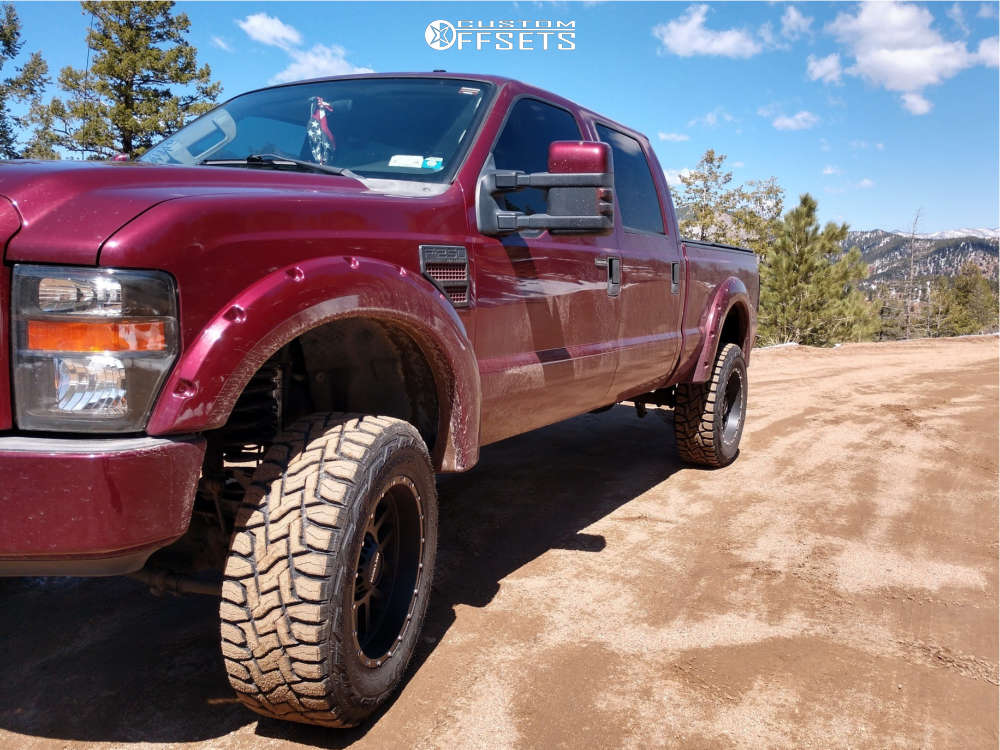 2008 Ford F-250 Super Duty with 20x10 -24 Method Mr606 and 35/12.5R20 ...