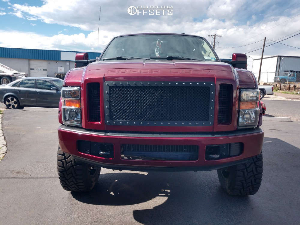 2008 Ford F-250 Super Duty with 20x10 -24 Method Mr606 and 35/12.5R20 ...