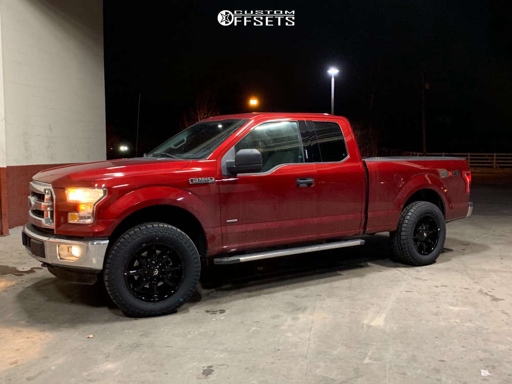 2015 Ford F-150 with 20x9 1 Fuel Coupler and 295/60R20 Mazama Open ...