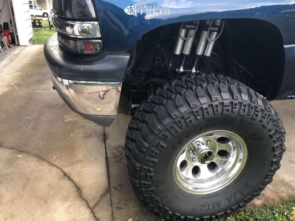 2000 Chevrolet Suburban with 16x10 -25 Mickey Thompson Classic Iii and ...