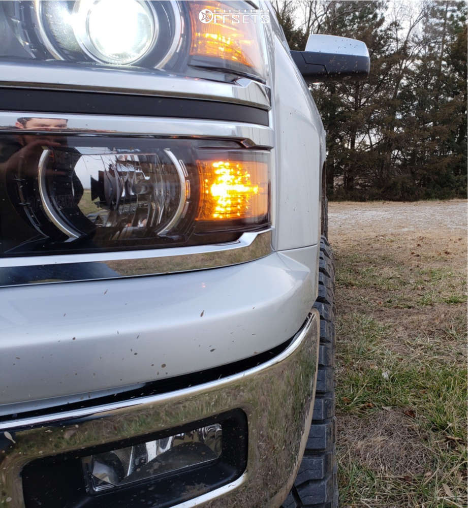 2014 Chevrolet Silverado 1500 with 18x9 0 Method Grid and 33/12.5R18 ...