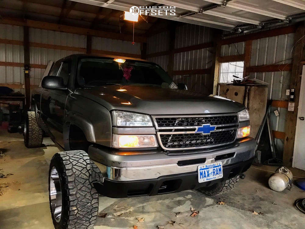 2006 Chevrolet Silverado 1500 with 20x12 -44 Scorpion Sc18 and 305 ...