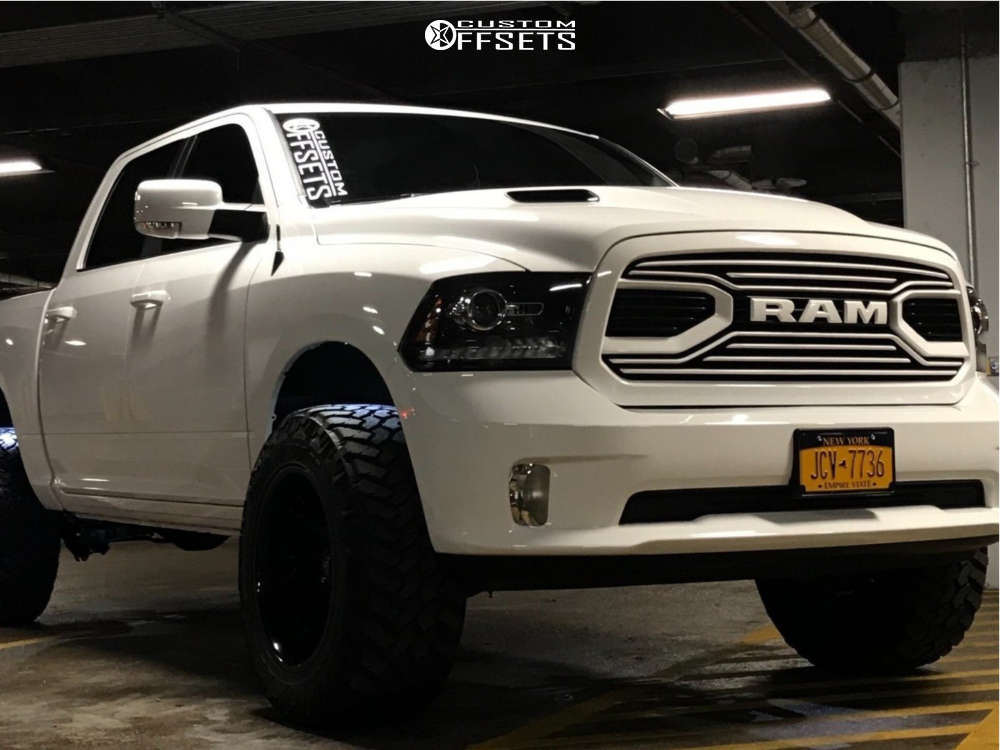 2018 Ram 1500 with 20x12 -44 Fuel Octane and 35/12.5R20 Nitto Trail ...