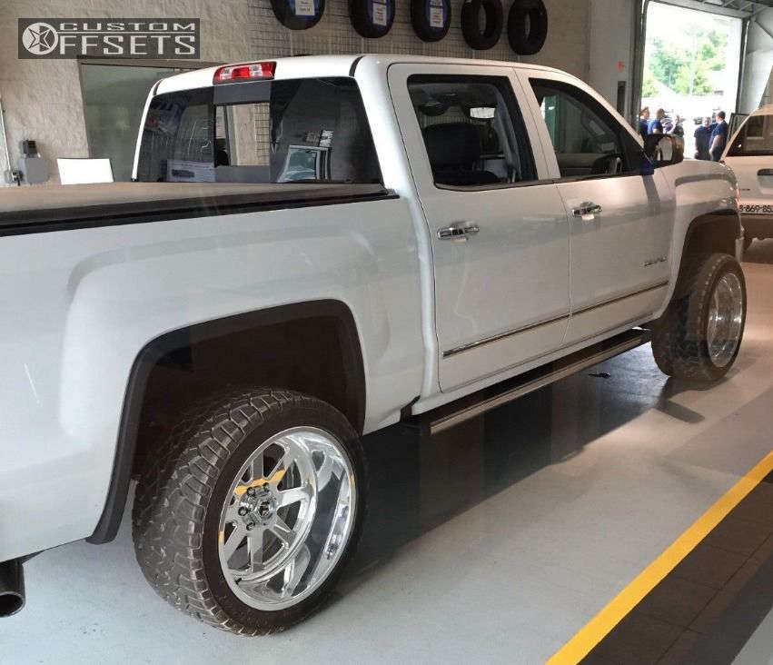 2016 GMC Sierra 1500 with 22x12 -51 Fuel Forged Ff09 and 305/40R22 ...