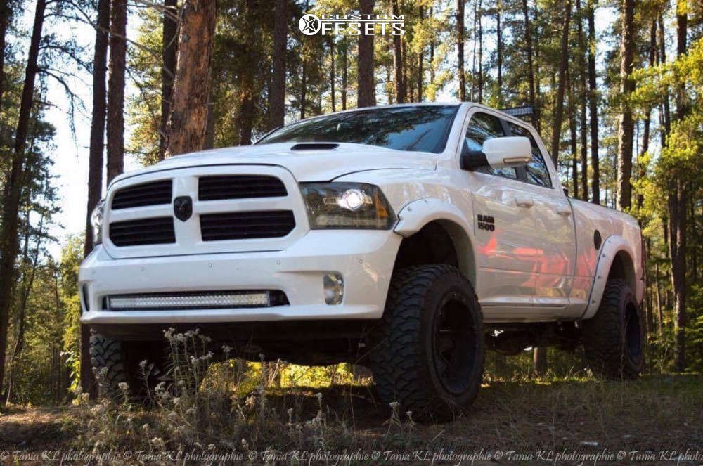 2014 Ram 1500 with 20x12 -44 Tuff T10 and 37/13.5R20 Toyo Tires Open ...