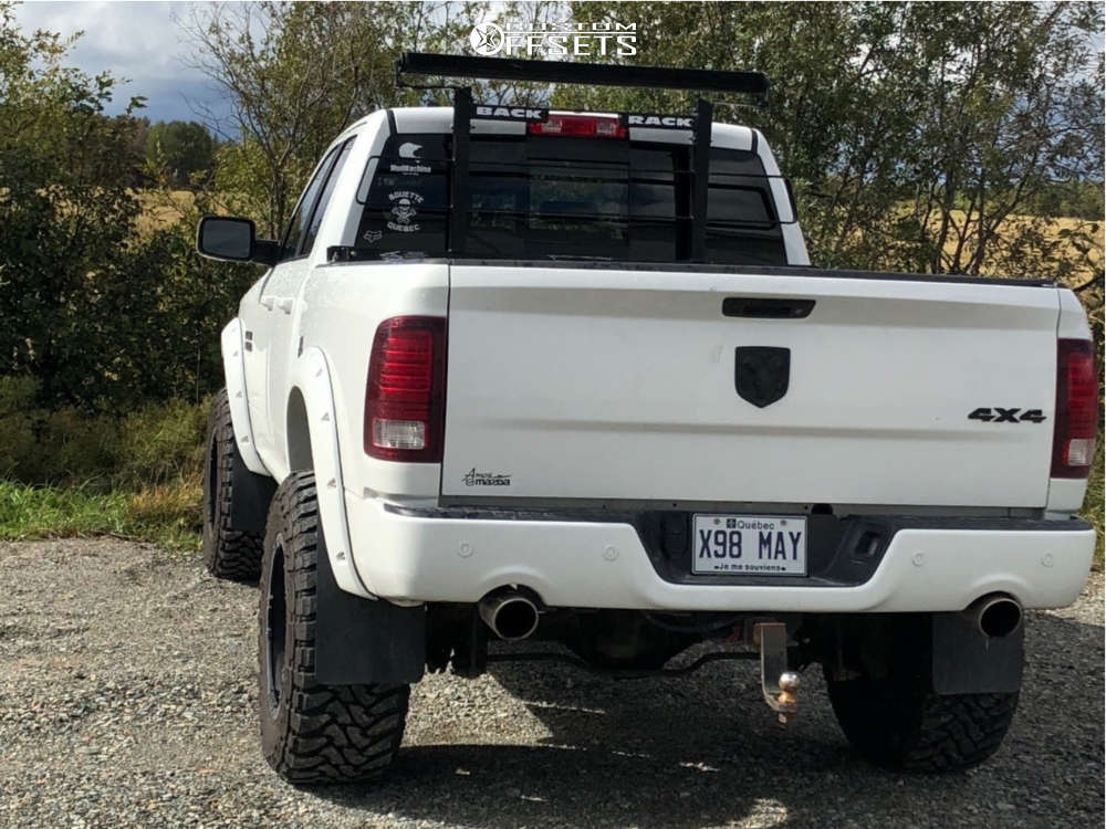 2014 Ram 1500 with 20x12 -44 Tuff T10 and 37/13.5R20 Toyo Tires Open ...