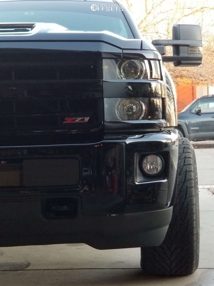2018 Chevrolet Silverado 2500 HD with 22x12 -51 Dropstars Forged F61bm1 ...