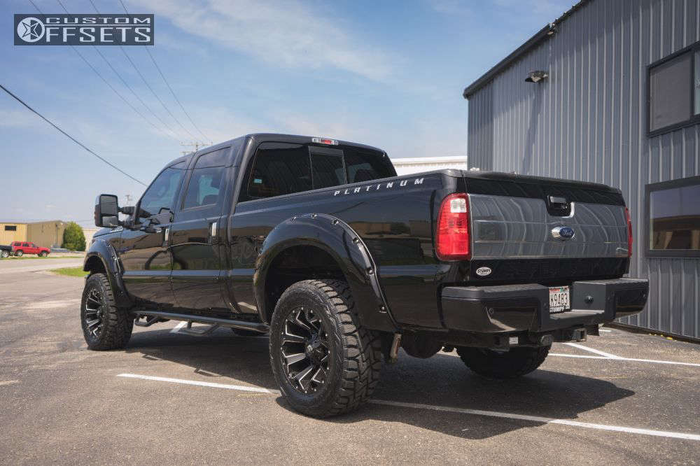 2016 Ford F-250 Super Duty with 20x10 -18 Fuel Assault and 35/12.5R20 ...