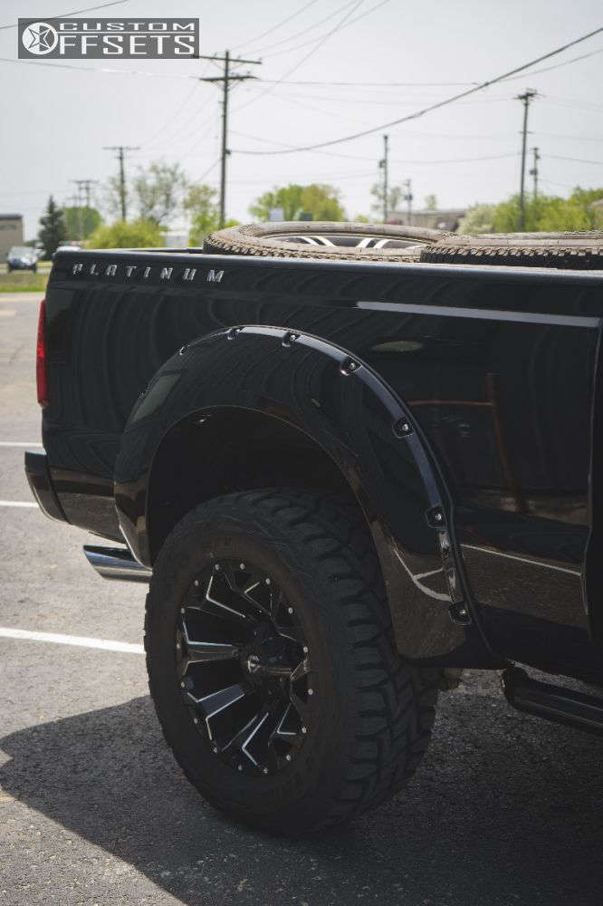 2016 Ford F-250 Super Duty with 20x10 -18 Fuel Assault and 35/12.5R20 ...