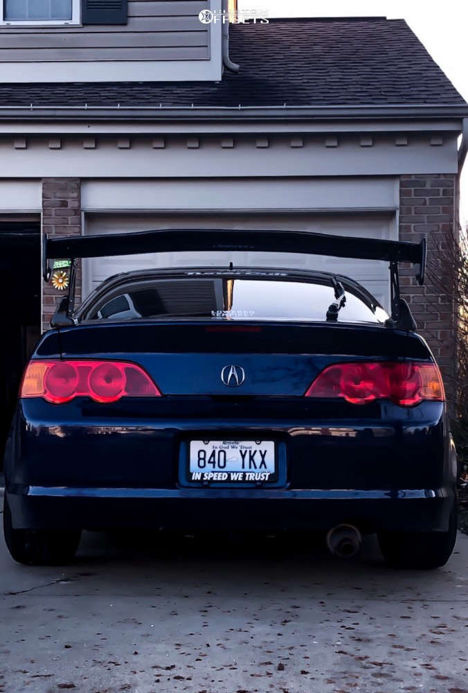 2002 Acura RSX with 18x9.5 35 ESR Sr06 and 225/40R18 Achilles Atr Sport ...