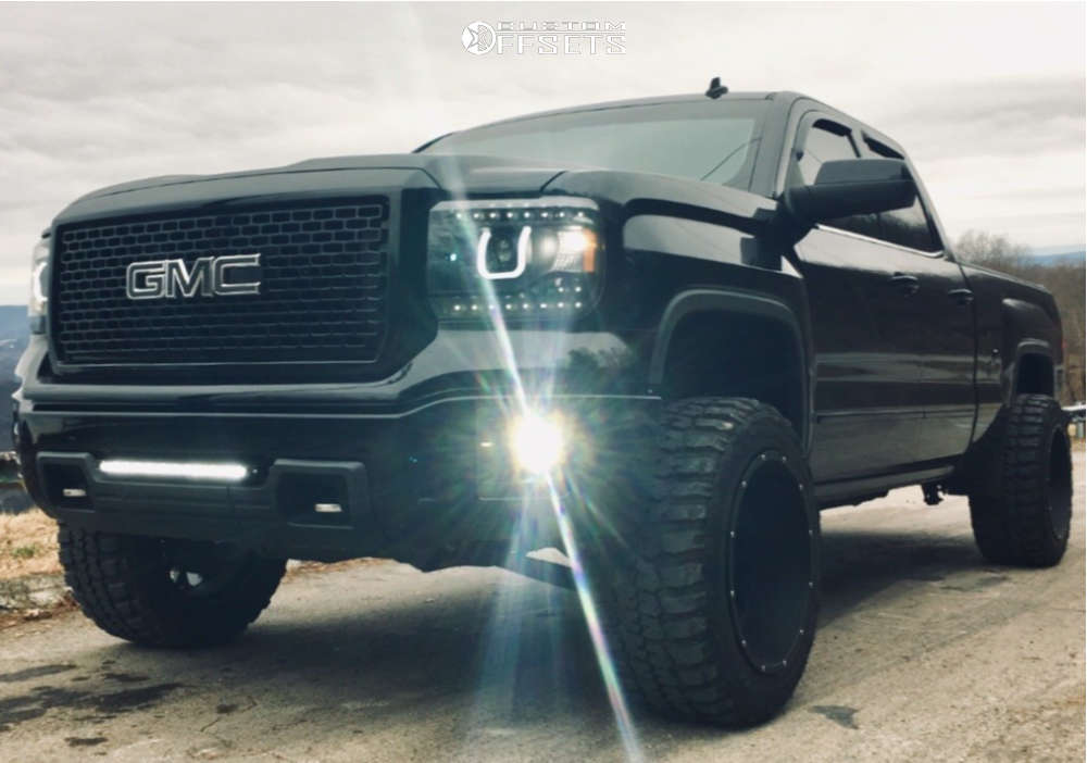 2014 GMC Sierra 1500 with 20x12 -51 Vision Rocker and 33/12.5R20 ...