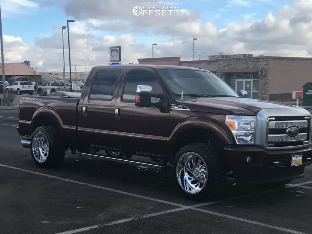2016 Ford E-250 Super Duty with 22x12 -51 Gear Forged N/a and 33/12 ...