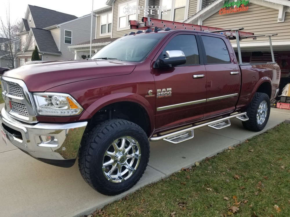 2017 Ram 2500 with 20x9 18 XD Badlands and 35/12.5R20 Toyo Tires Open ...