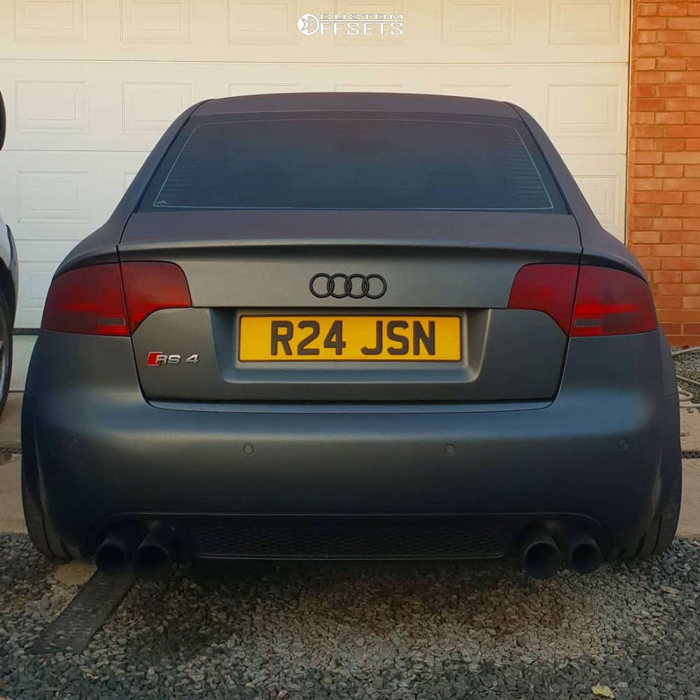2007 Audi RS4 with 20x10 20 Vossen Vfs1 and 255/35R20 Falken Azenis ...