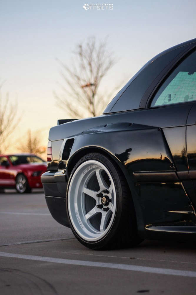 1999 BMW M3 with 18x9.5 10 Cosmis Racing XT-006R and 265/35R18 Nankang ...