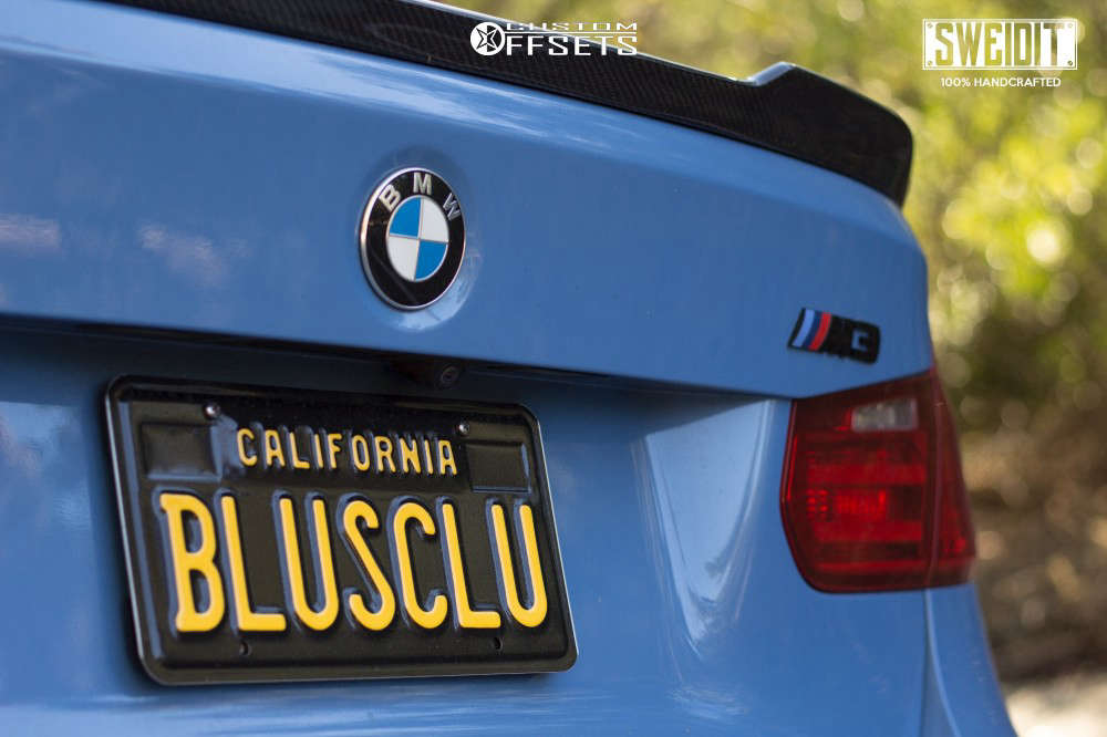2015 BMW M3 with 19x9.5 25 HRE 300 Classic and 265/35R19 Michelin Pilot ...
