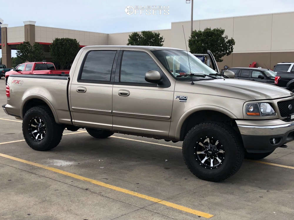 2002 Ford F-150 with 17x9 -10 Moto Metal Mo970 and 315/70R17 ...