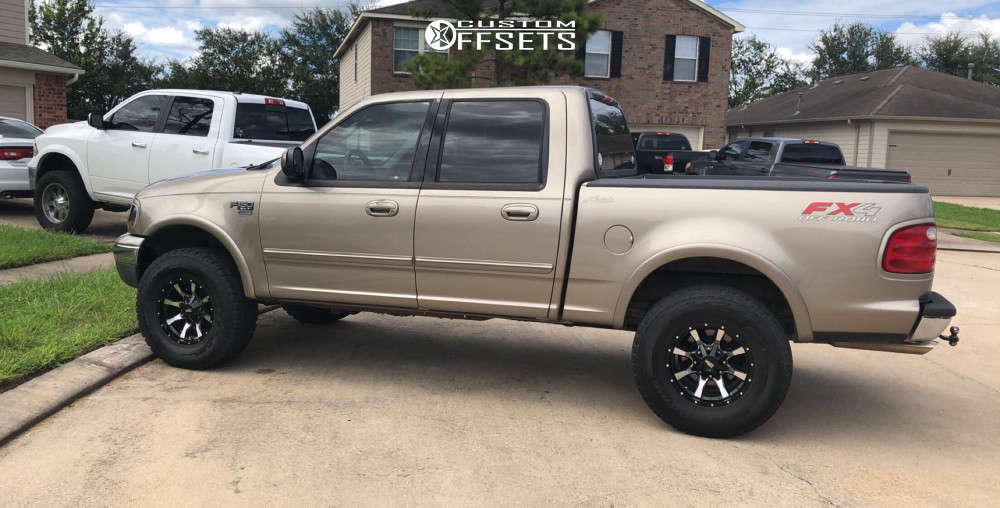 2002 Ford F-150 with 17x9 -10 Moto Metal Mo970 and 315/70R17 ...