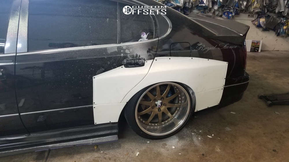 1998 Lexus GS300 with 19x9 17 VIP Modular Vr05 and 245/35R19 Federal ...