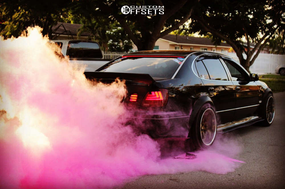 1998 Lexus GS300 with 19x9 17 VIP Modular Vr05 and 245/35R19 Federal ...