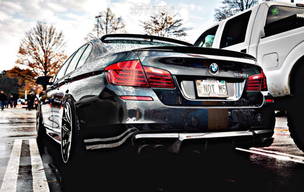 2014 BMW 535i with 21x10 38 BBS Ch-r and 235/35R21 Achilles Atr Sport 2 ...